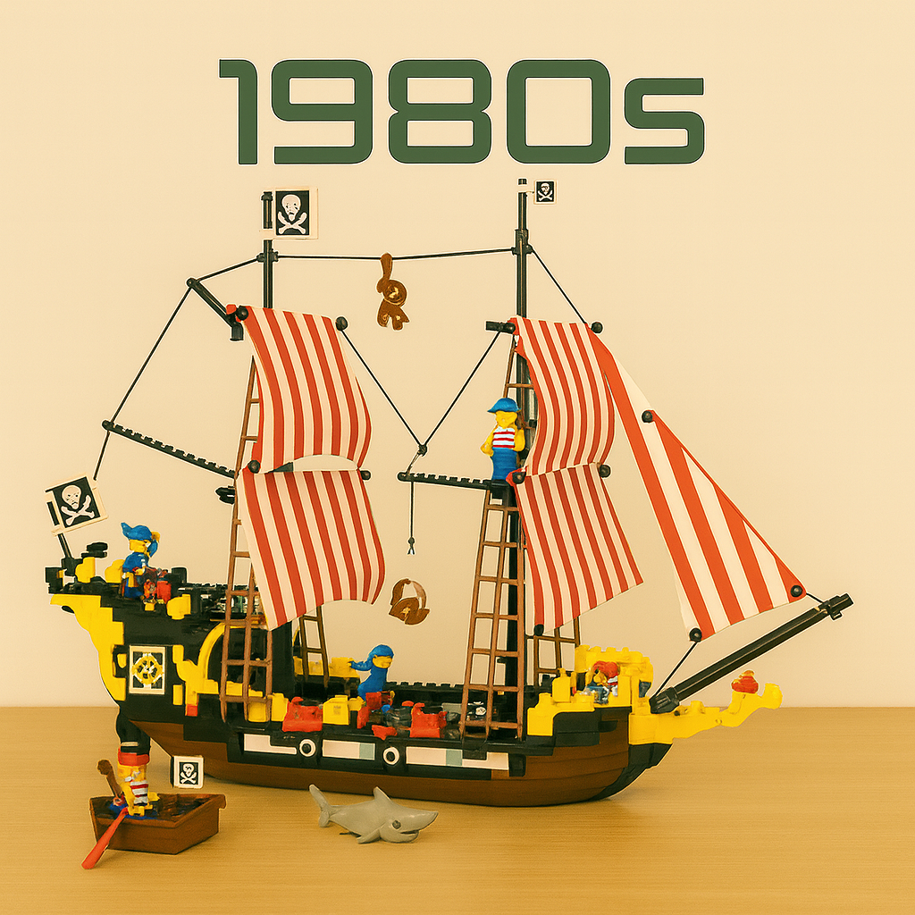 LEGO® by the Decade | 1980s | ReUseBricks