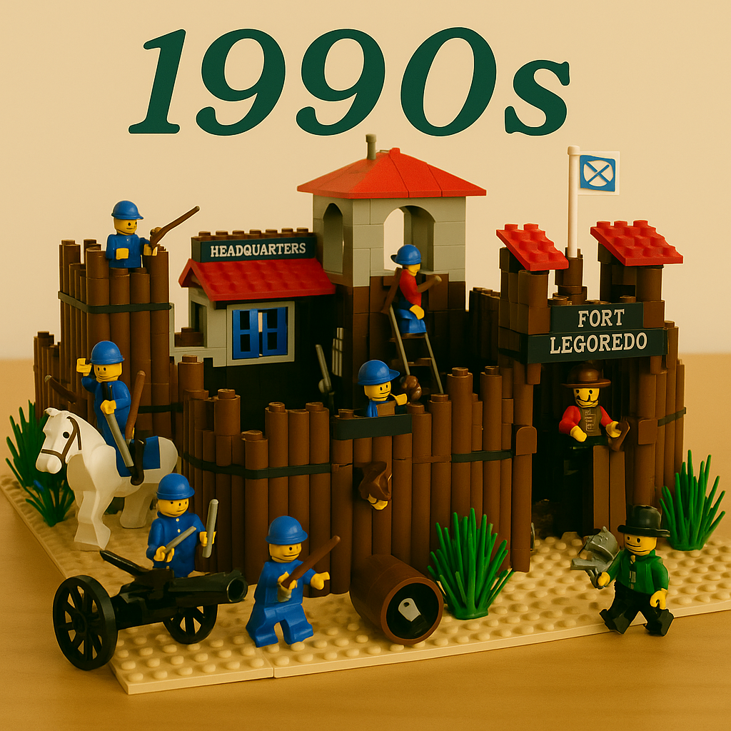 LEGO® by the Decade | 1990s | ReUseBricks
